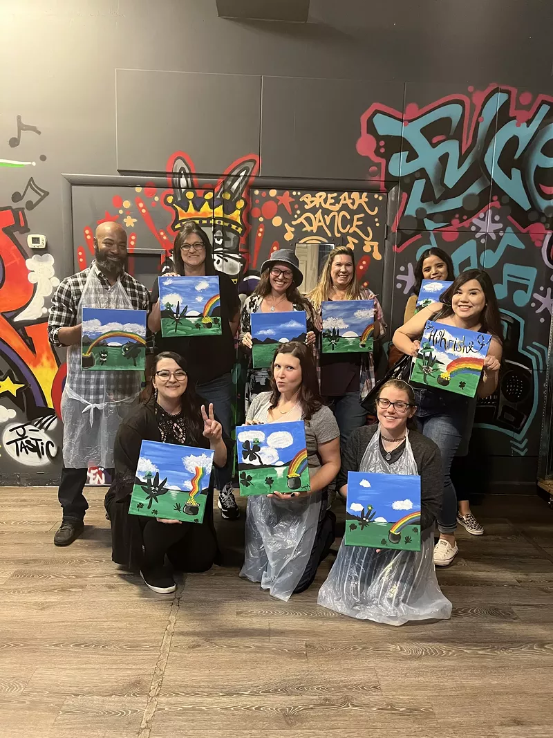 How Phoenix Company Pretty Dope Paintings Is Mixing Art and Cannabis ...